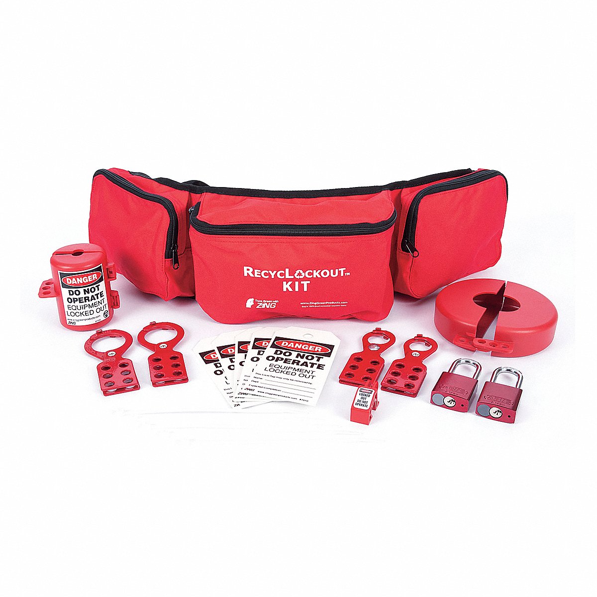 Zing Lockout/Tagout Kit Filled Electrical (2725) (28AV77) – WeSourceUSA